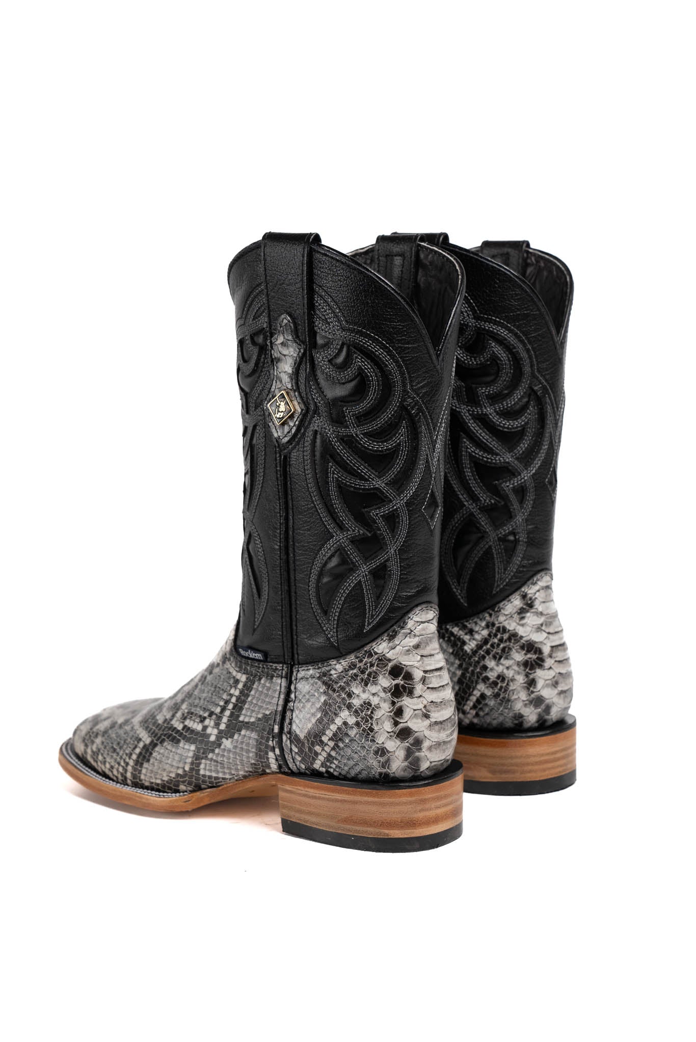 Python Square Toe Cowboy Boot – Rock'Em